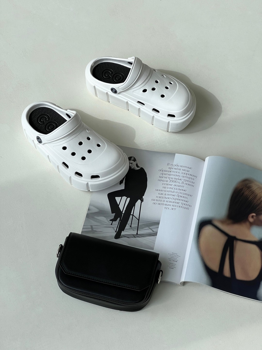 Сумка Flap black | LadyBoom