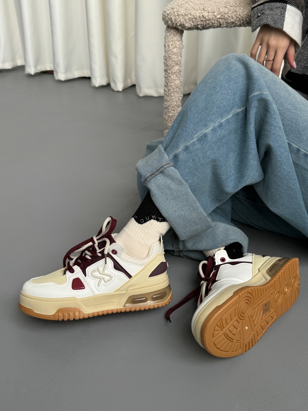 Кеди Elis бежеві | LadyBoom