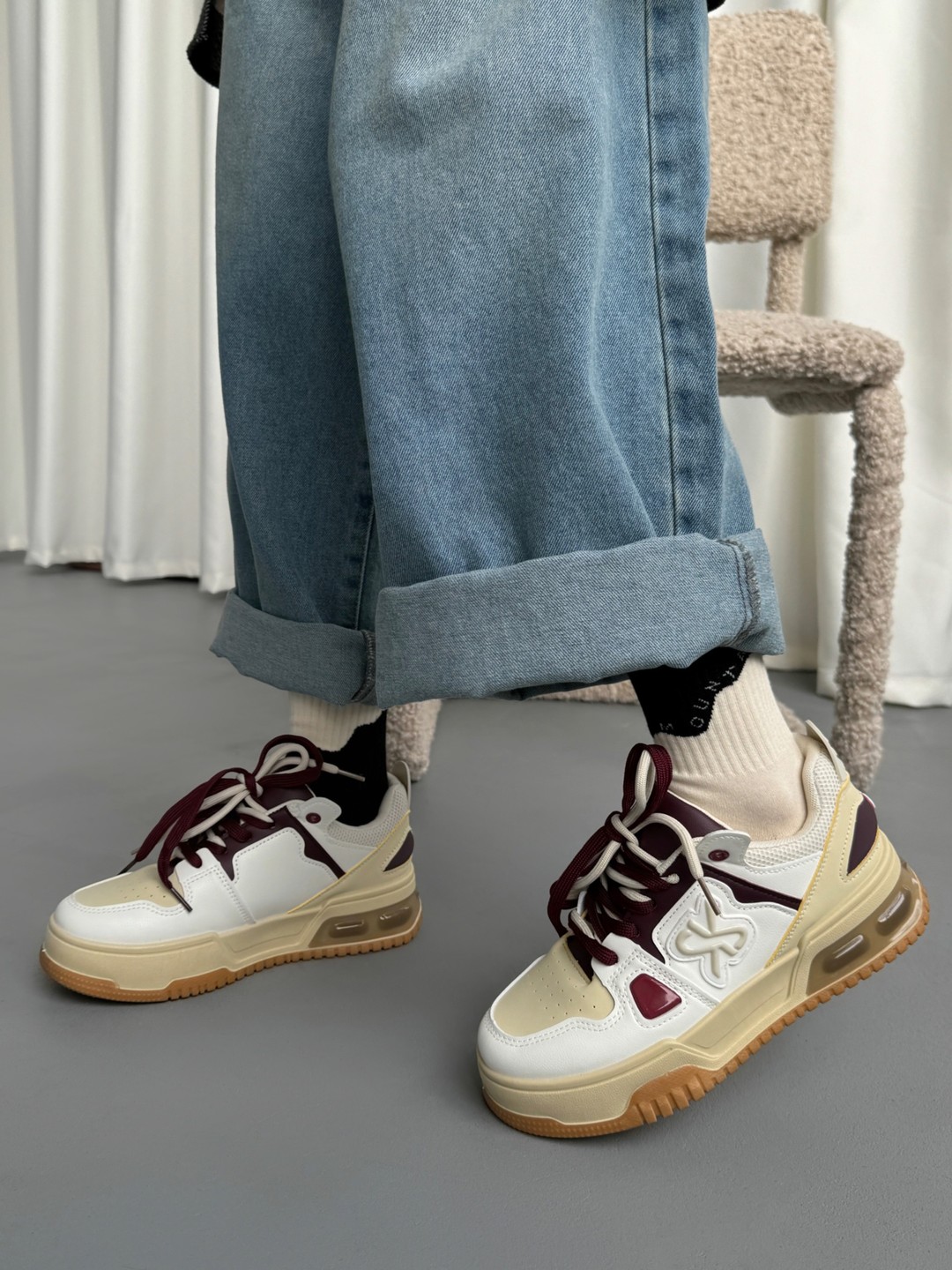 Кеди Elis бежеві | LadyBoom