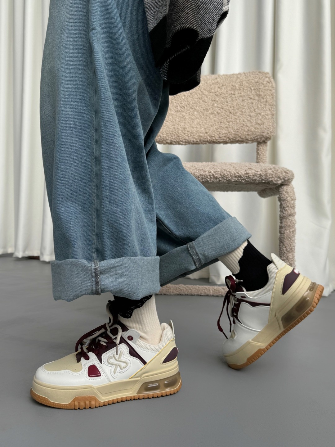 Кеди Elis бежеві | LadyBoom