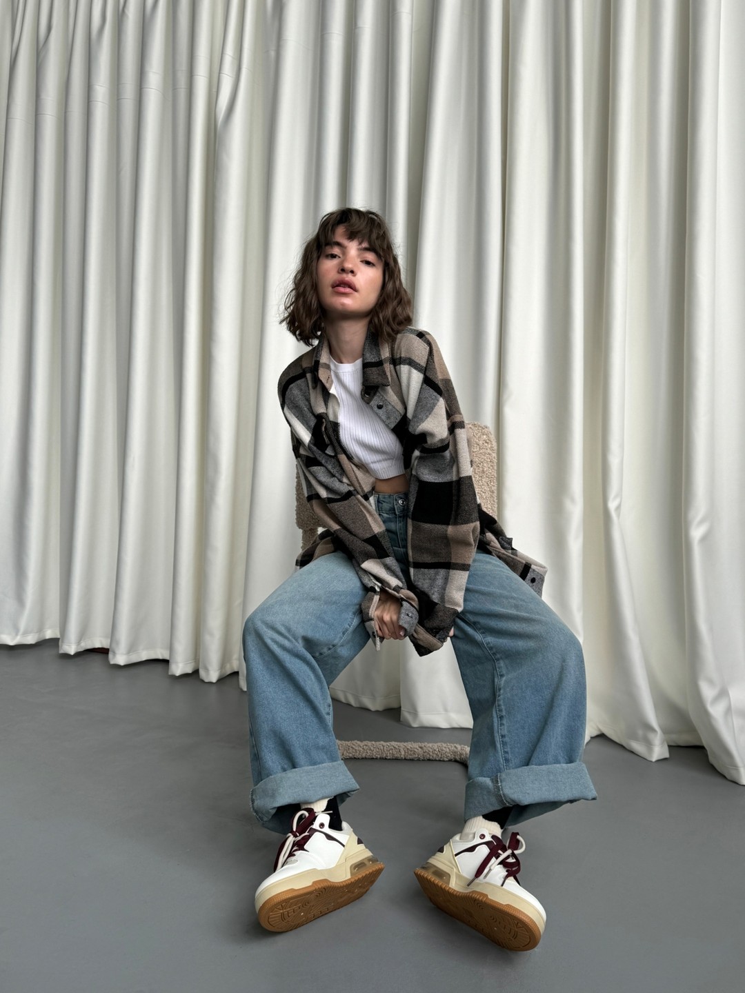 Кеди Elis бежеві | LadyBoom