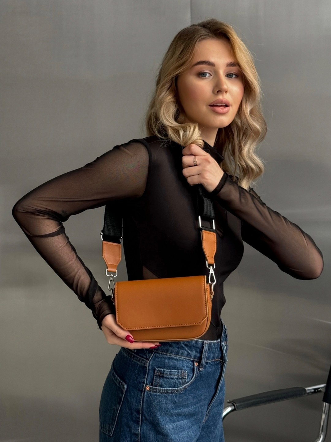 Сумка Flap мідна | LadyBoom