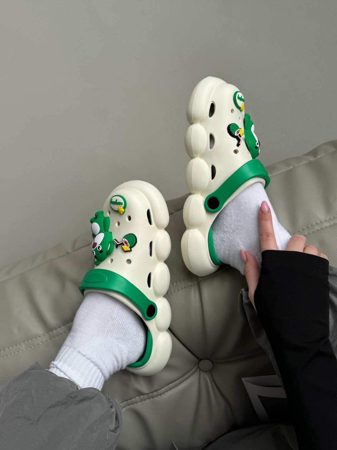 Сабо Bays зелені | LadyBoom